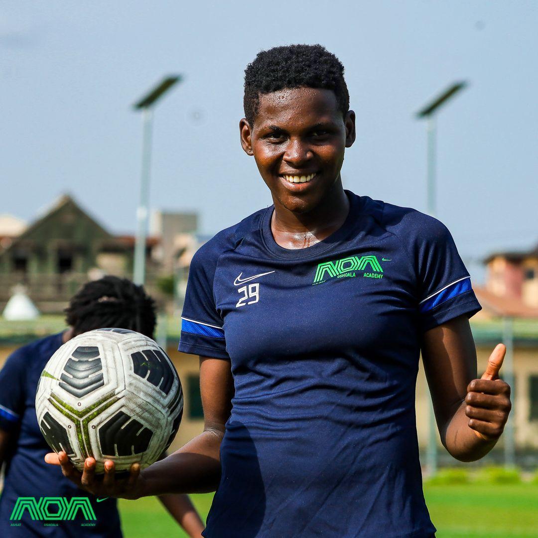 The new Asisat Oshoala? Meet 16-year-old 6ft 2in tall striker ...