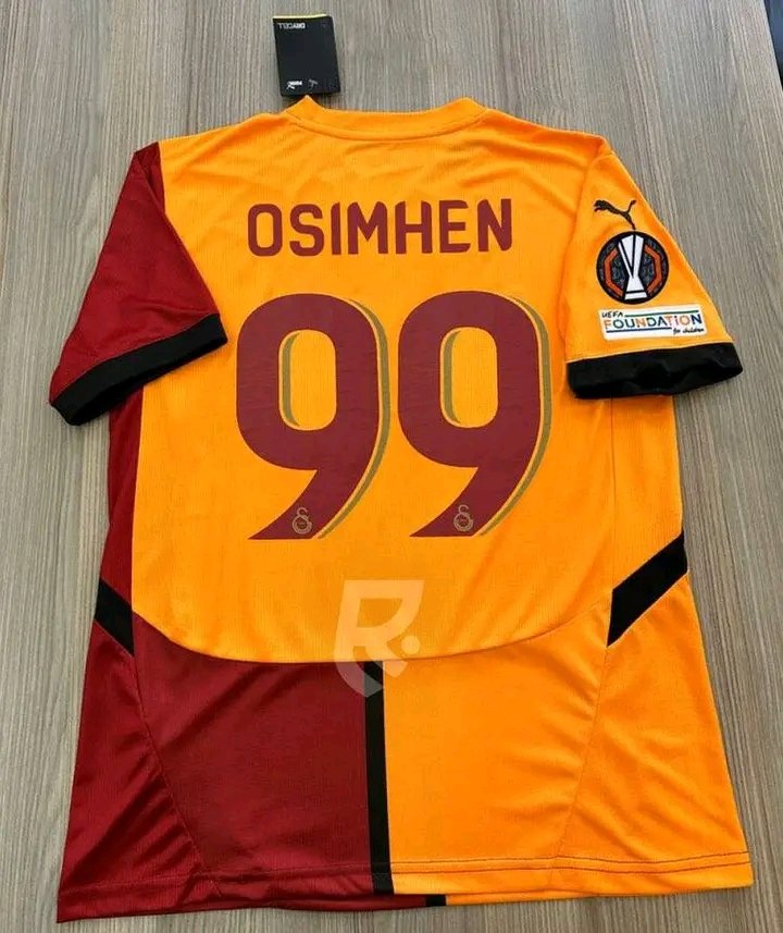 Victor Osimhen's Galatasaray jersey number revealed: Not 99 - Soccernet NG