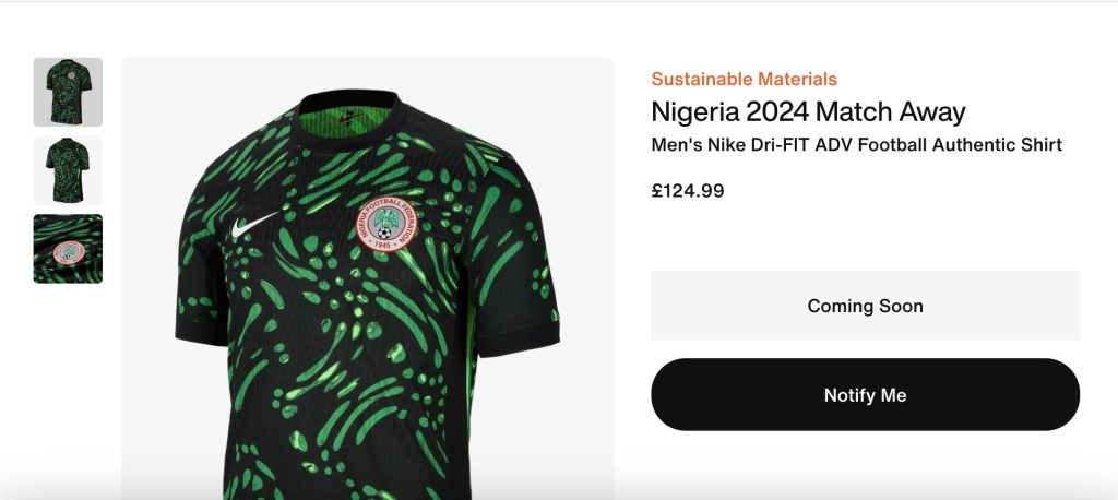 Nike unveils Super Eagles' new 2024 Home and Away kits - Soccernet NG