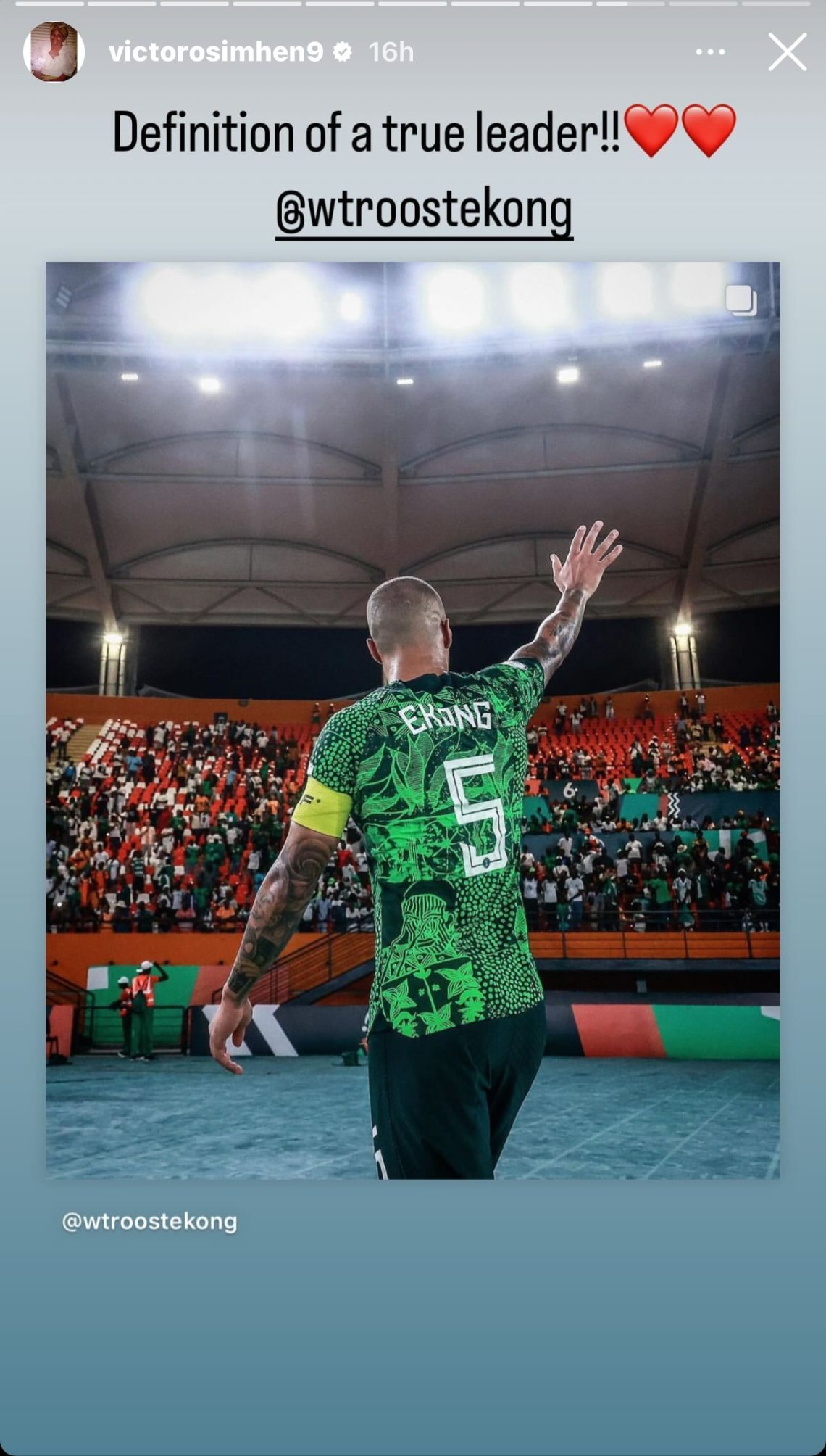 William Troost-Ekong: Captain and hero of a proud Nigerian heritage ...