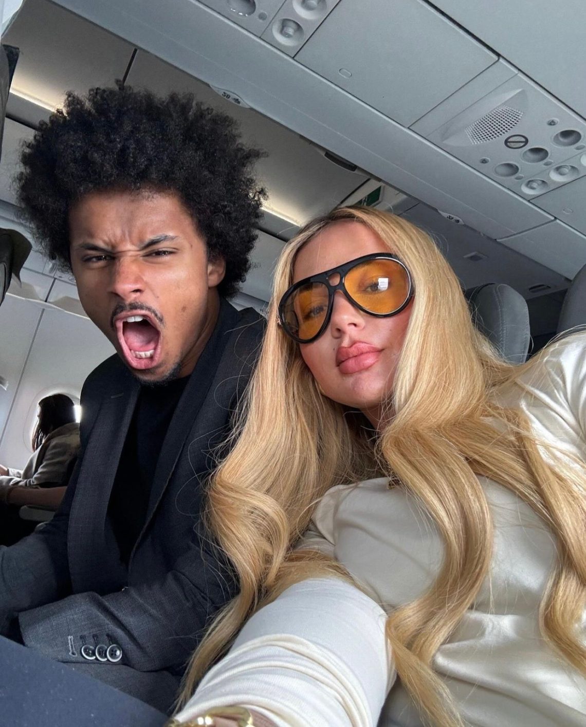 Photos: Borussia Dortmund star Karim Adeyemi and his rapper girlfriend ...